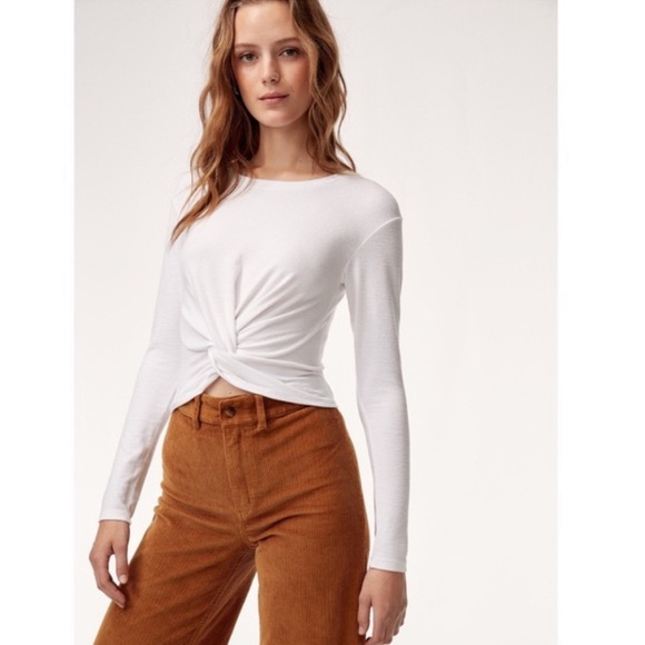 Aritzia | Tops | Aritzia Wilfred Free Aritzia Lilacpurple Ortiz ...